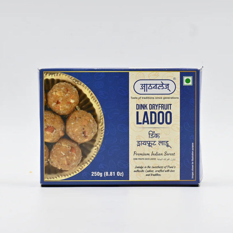 Dink Dryfruit Ladoo (250gm) – Agraj Food Processors